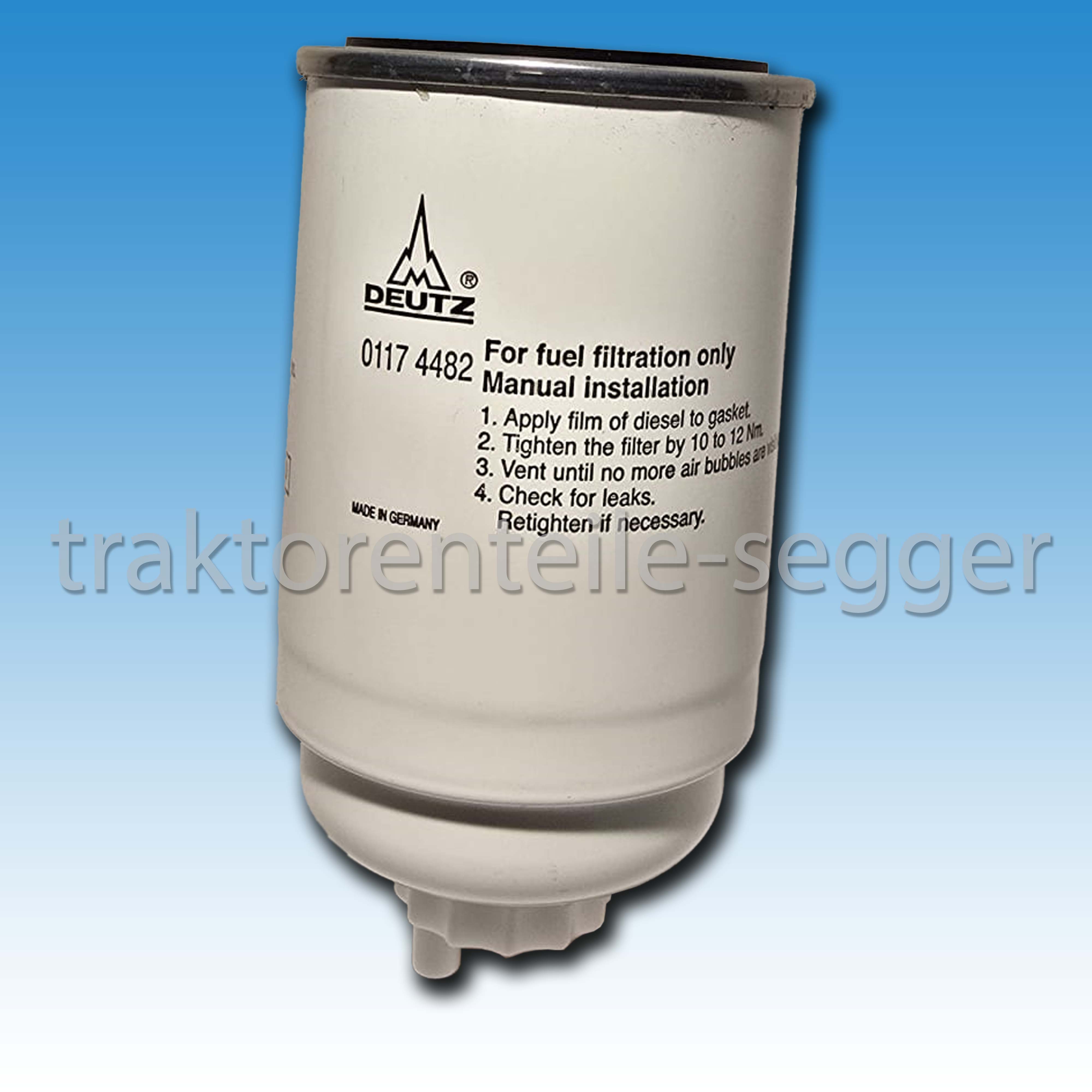 Traktorenteile Segger - Deutz Kraftstofffilter 0117 4482